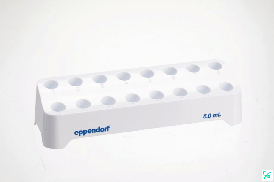 Штатив для пробирок 5 мл, 16 мест, белый, 2 шт./уп., Eppendorf